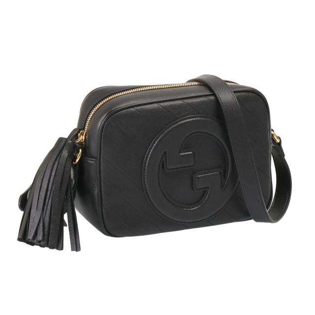 【クーポン5%OFF】グッチ／GUCCI ブロンディ スモール ショルダー バッグ  斜め掛けショルダー・クロスボディバッグ(ブラック) 742360 1IV0G 1000／BLACK[返品無料]