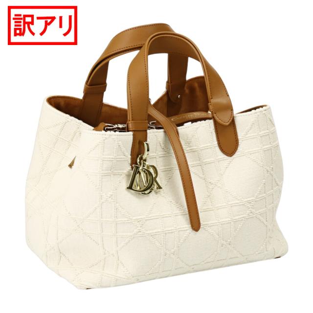 【タイムセール&クーポン5%OFF】クリスチャン・ディオール／CHRISTIAN DIOR DIOR TOUJOUR MEDIUM キャンバス×レザー ポーチ付き・2WAYショルダーバッグ・ハンドバッグ(ベージュマルチ)M2821ODAU M918／BEIGE MULTI[返品無料]