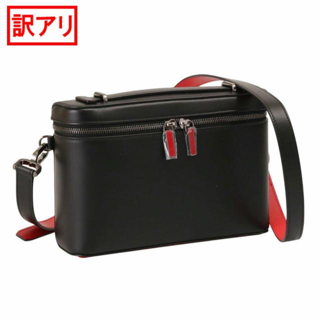 【クーポン5%OFF】クリスチャンルブタン／CHRISTIAN LOUBOUTIN KYPIPOUCH CROSSBODY・キピポーチ クロスボディ ワンハンドルバッグ・ハンドバッグ・ショルダーバッグ・クロスボディバッグ(ブラック) 1255135 BK01／BLACK