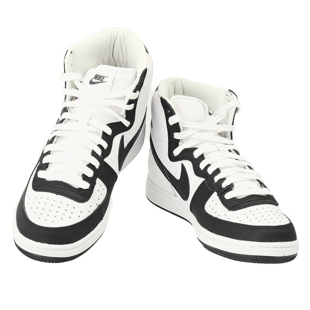 【タイムセール＆クーポン5%OFF】ナイキ×コムデギャルソン オム・プリュス／NIKE Comme des Garcons Homme PlusTERMINATOR HIGHT・ターミネーターハイ カットスニーカー メンズレザースニーカー(ブラック)／PKK105S23 BLACK[返品無料]