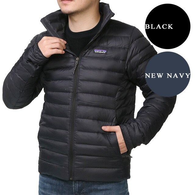 【タイムセール&クーポン5%OFF】パタゴニア／PATAGONIA MEN'S DOWN SWEATER・メンズ・ダウン・セーターライトダウンジャケット(ブラック) 84675 BLK・NEWA／REGULAR FIT[返品無料]