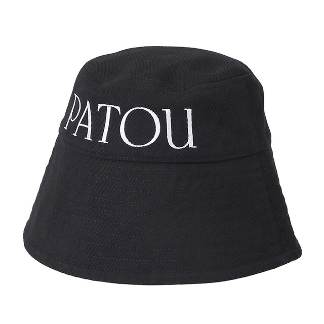 【クーポン5%OFF】パトゥ／PATOU コットン パトゥ バケットハット 帽子(ブラック) AC0270132 999B／BLACK[返品無料]