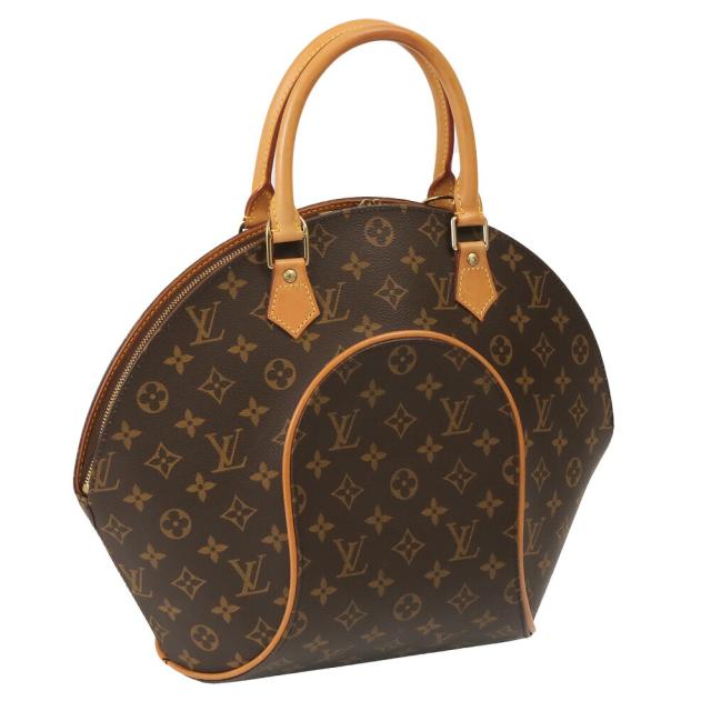 【タイムセール&クーポン5%OFF】 ルイ・ヴィトン／LOUIS VUITTON エリプスMM ハンドバッグ(モノグラム) M51126／MONOGRAM／[中古][中古品-良い／B][返品無料]