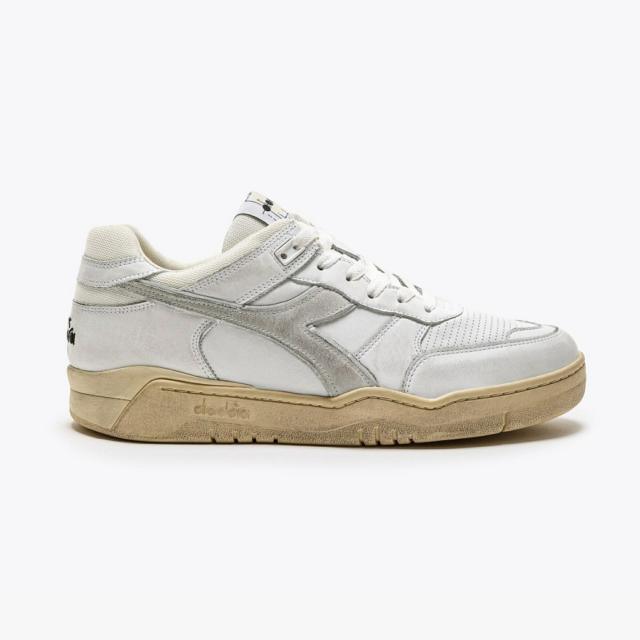Diadora (ディアドラ) B.560 USED ホワイト ユニセックス スニーカー HERITAGEコレクション