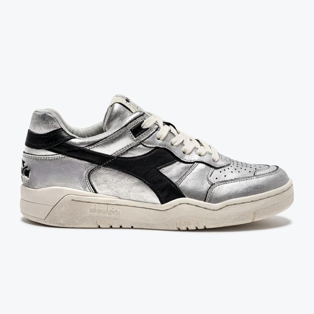 Diadora (ディアドラ) B.560 SILVER USED WN シルバー レディース スニーカー HERITAGEコレクション