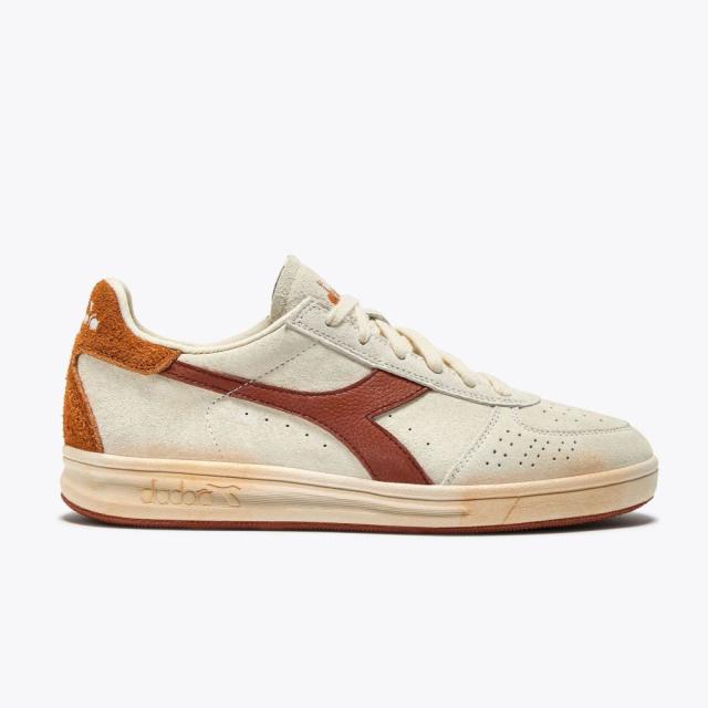 Diadora (ディアドラ) B.ELITE ASCESA ホワイト ユニセックス スニーカー HERITAGEコレクション
