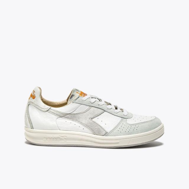 Diadora (ディアドラ) B.ELITE FORO USED ITALIA ホワイト ユニセックス スニーカー HERITAGEコレクション