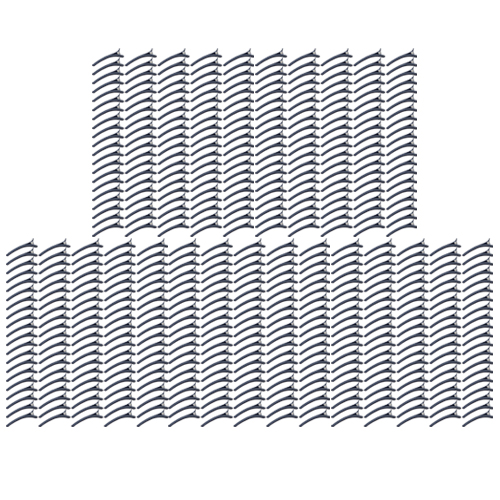 「あす着」「ホテルアメニティ」「ヘアアクセサリー」「個包装」ヘアクリップ (HAIR CLIP)x500個セット「送料無料」