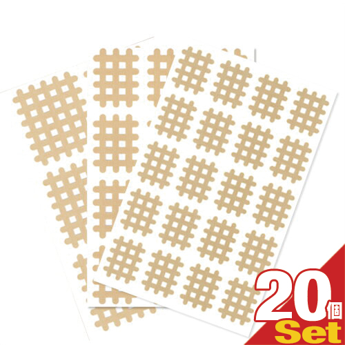 「即日発送」スパイラルの田中 エクセルスパイラルテープ お試し用（trialversion１）A・B・Cタイプ 各20枚セット（計60枚760ピース） - 打ち抜きタイプの伸縮性粘着テーピング。「送料無料」