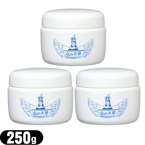 (あす着) (オールインワンゲル)(医薬部外品)(大容量)美々堂 薬用 水の天使 スキントリートメントゲル 250g x3個 (MIZU NO TENSHI SKIN TREATMENT GEL) - 1つで5役(美白液・化粧水・美容液・乳液・化粧下地)