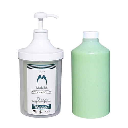 メダリスト アイピー ゲル 業務用(800g) x 詰め替え(800g) セット - マッサージ類(プロ用マッサージゲル)(送料無料)