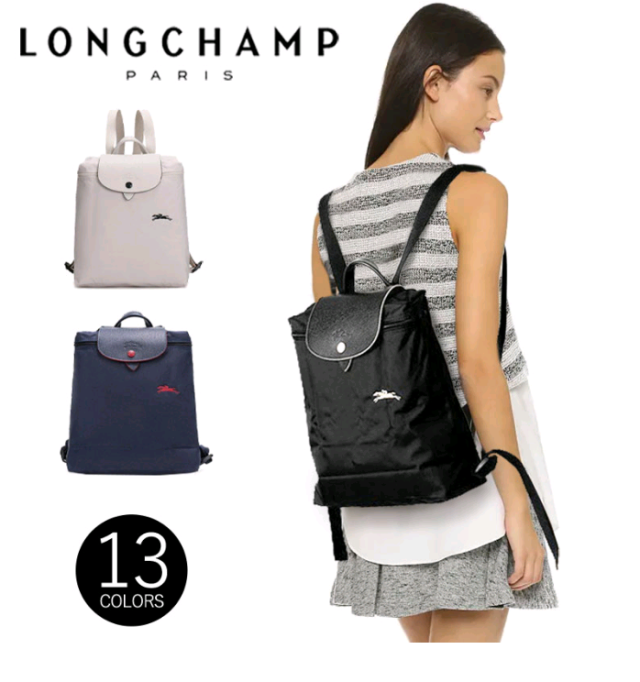 並行輸入品 Longchamp ロンシャンリュック バッグ ナイロン ル プリアージュ クラブ バックパック レディース 1699619