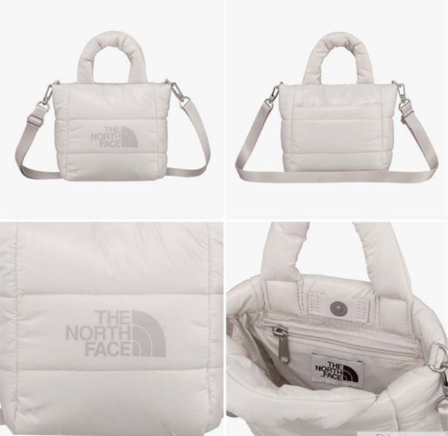 THE NORTH FACE PLUMPY TOTE BAG MINIトートバッグ サブバッグ ファー