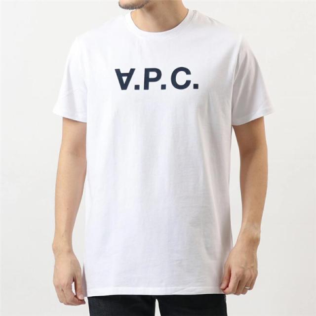 A.P.C. Tシャツ VPC BLANC M'S T-SHIRT COBQX H26586 メンズ DARK NAVY IAK アー.ペー.セー.