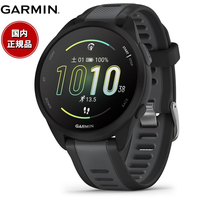 ガーミン GARMIN Forerunner 165 Music フォアランナー 165 ミュージック GPS ランニング スマートウォッチ 010-02863-90 腕時計 メンズ レディース Black Gray