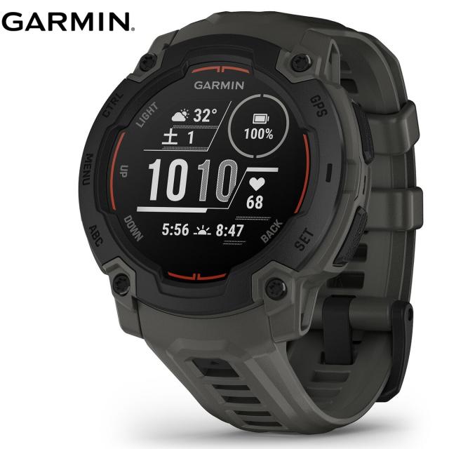 ガーミン GARMIN Instinct E 45mm インスティンクトE 45ミリ GPS スマートウォッチ アウトドア 腕時計 010-02933-12 Black/Charcoal