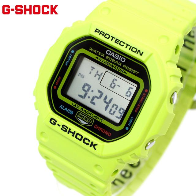 G-SHOCK デジタル カシオ Gショック CASIO 腕時計 メンズ DW-5600EP-9JF エナジー ENERGY PACK イエロー 電光石火 稲妻 イメージの通販はau PAY ...