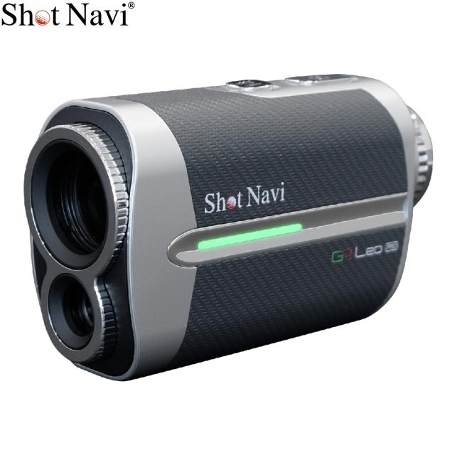 ショットナビ Shot Navi Voice Laser GR Leo PRO ボイスレーザー GR レオ プロ ゴルフ レーザー 距離測定器 距離計測器 カーボングレー