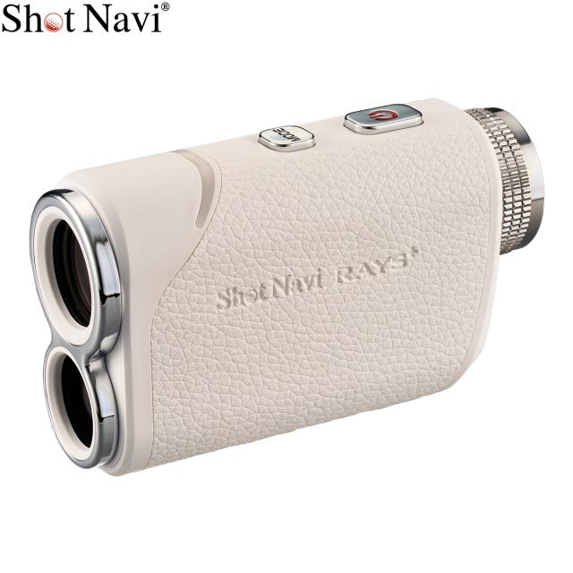 ショットナビ Shot Navi Laser Sniper RAYS Plus レーザースナイパー レイズ プラス ゴルフ レーザー 距離測定器 距離計測器 ホワイト