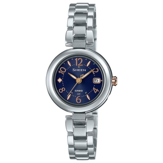 カシオ シーン CASIO SHEEN 電波 ソーラー 電波時計 腕時計 レディース チタン SHW-7100TD-2AJFの通販はau ...