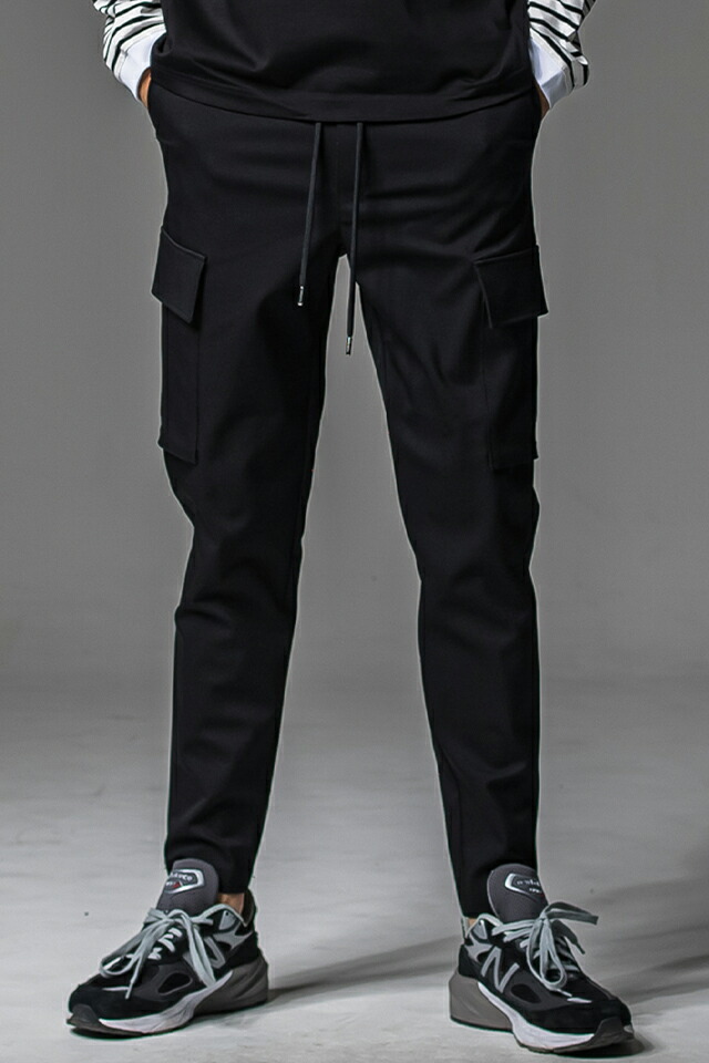 RESOUND CLOTHING  リサウンドクロージング RC37-ST-029 Roland cargo ローランドカーゴパンツ BLACK 正規通販 メンズ