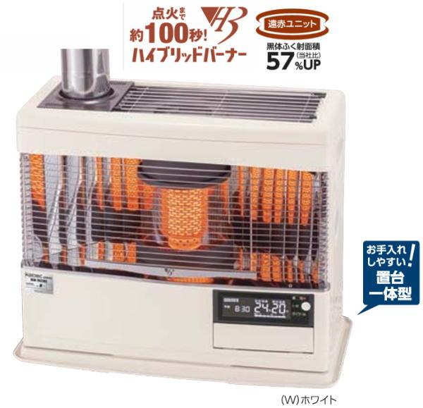 CHOFU KSH-7032KCE KSH-7032KCD後継機種 長府 「SUNPOT」ブランド カベック 煙突式 石油暖房機 ホワイト