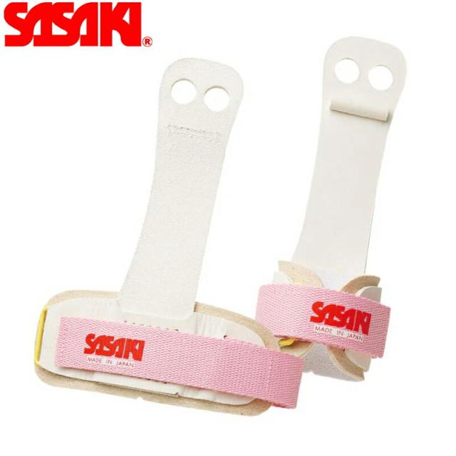 SASAKI ササキ 段違い平行棒用 レディースプロテクター (P-103) 器械体操 体操 女子体操 段違い平行棒 牛皮革 ハンドグリップ