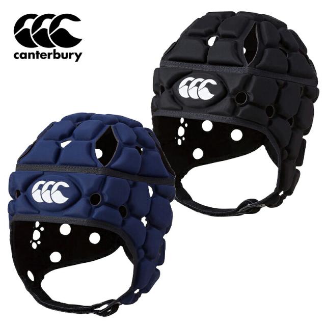 CANTERBURY カンタベリー ベンチレイターヘッドギア ユニセックス ラグビー ブラック ネイビー AA040261 ヘッドキャップ ラグビー