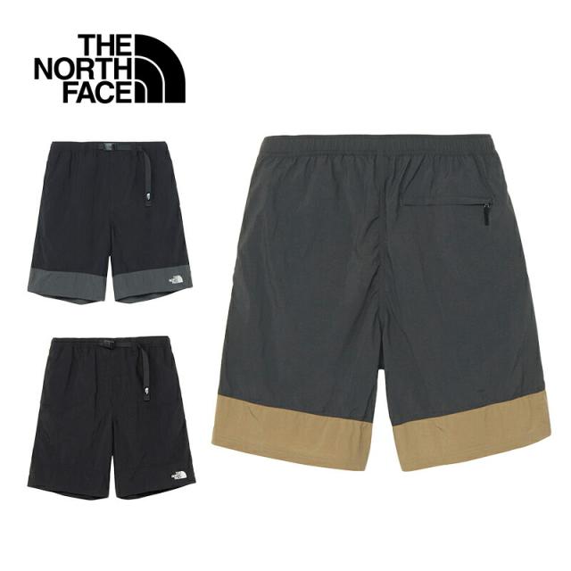 【正規品/即日発送】 THE NORTH FACE ザ・ノース・フェイス ヌプシショーツ NB42552 ノースフェイス ハーフパンツ ヌプシ ショーツ ノースフェイスショーツ ノースフェイスショートパンツ ノースフェイスハーフパンツ ザノースフェイスパンツ ブラック×グレー 黒 AC BA K