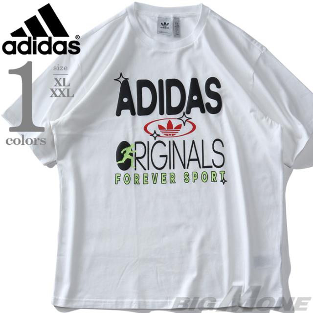 大きいサイズ メンズ ADIDAS アディダス 半袖 Tシャツ FOREVER SPORT USA直輸入 hc2123