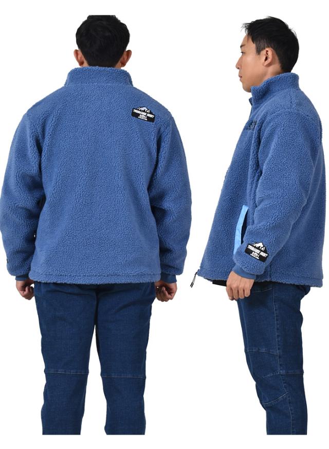 大きいサイズ メンズ BH ビィエイチ ボア ジャケット bh-cj230405