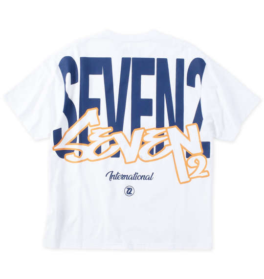 大きいサイズ メンズ SEVEN2 天竺 半袖 Tシャツ ホワイト 1268-4212-1 3L 4L 5L 6L 8Lの通販はau PAY マーケット - 大きいサイズのビッグエムワン ...