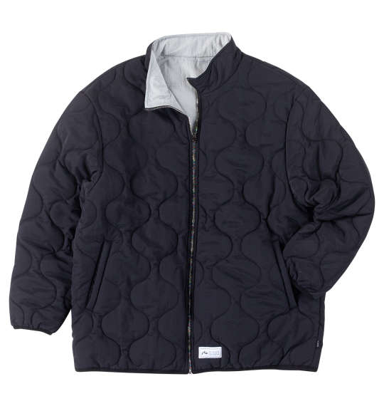 大きいサイズ メンズ RUSTY 撥水 リバーシブル ジャケット ブラック × グレー 1273-4330-2 3L 4L 5L 6L