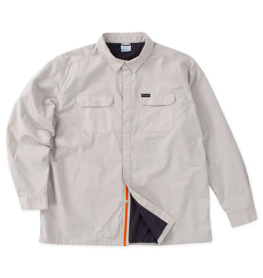 大きいサイズ メンズ Columbia ランドロマーラインド 長袖 シャツ ダークストーン 1277-4350-1 1X 2X 3X 4X 5X 6X