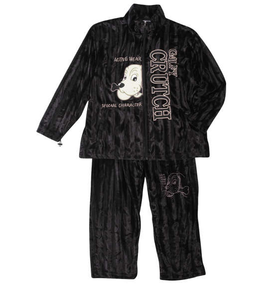 大きいサイズ メンズ GALFY ベルボア セット ブラック 1258-4383-2 3L 4L 5L 6L