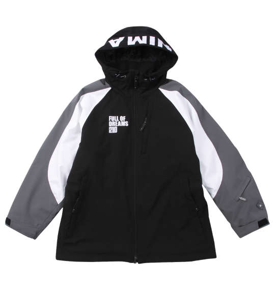 大きいサイズ メンズ nima スノーボード ジャケット ブラック 1256-4300-2 3L 5L 7L