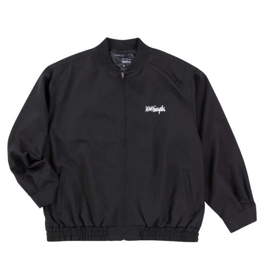 大きいサイズ メンズ (What it isNt) ポリクロス ワーク ジャケット ブラック 1273-4651-2 3L 4L 5L 6L 8L