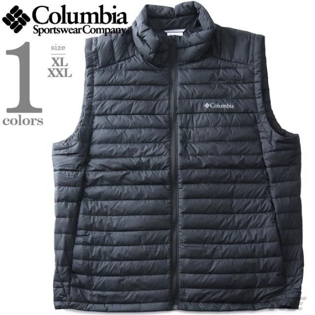 大きいサイズ メンズ Columbia コロンビア フルジップ 中綿 ベスト Silver Falls ll Vest USA直輸入 2098741