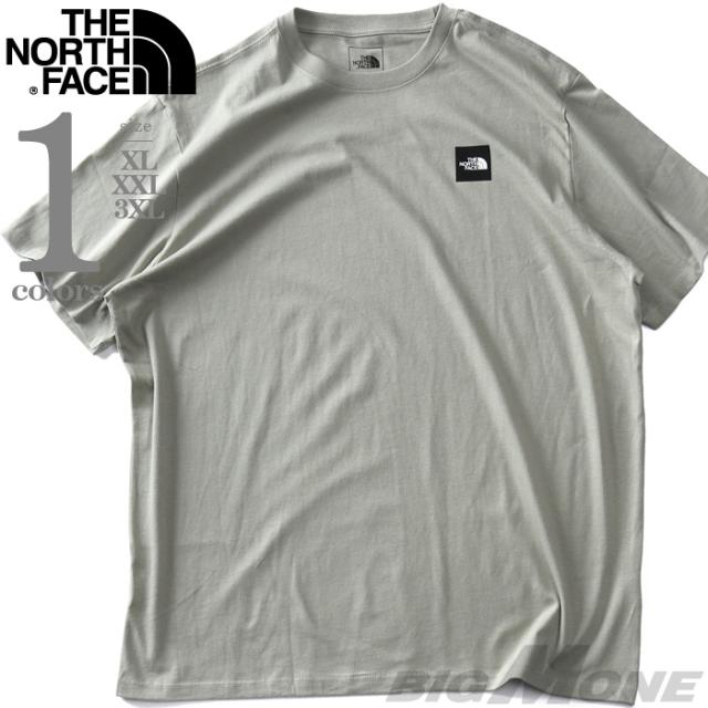 大きいサイズ メンズ THE NORTH FACE ノースフェイス プリント 半袖 Tシャツ S/S BOX LOGO TEE USA直輸入 nf0a8apw-1i4