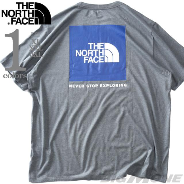 大きいサイズ メンズ THE NORTH FACE ノースフェイス プリント 半袖 Tシャツ S/S BOX NSE TEE USA直輸入 nf0a812h-l28