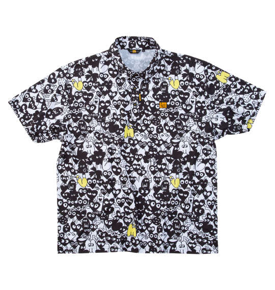 大きいサイズ メンズ LOUDMOUTH プレミアム 鹿の子柄 半袖 シャツ ギャザリングオブハート 1278-5226-1 3L 4L 5L