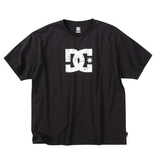 大きいサイズ メンズ DCSHOES 25SPLASH LOGO 半袖 Tシャツ ブラック 1278-5271-2 3L 4L 5L 6L