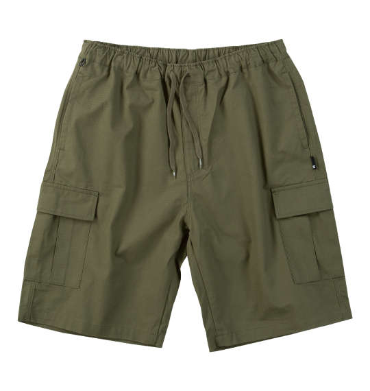 大きいサイズ メンズ DCSHOES 25WIDE CARGO ハーフパンツ カーキリップストップ 1274-5236-1 3L 4L 5L 6L