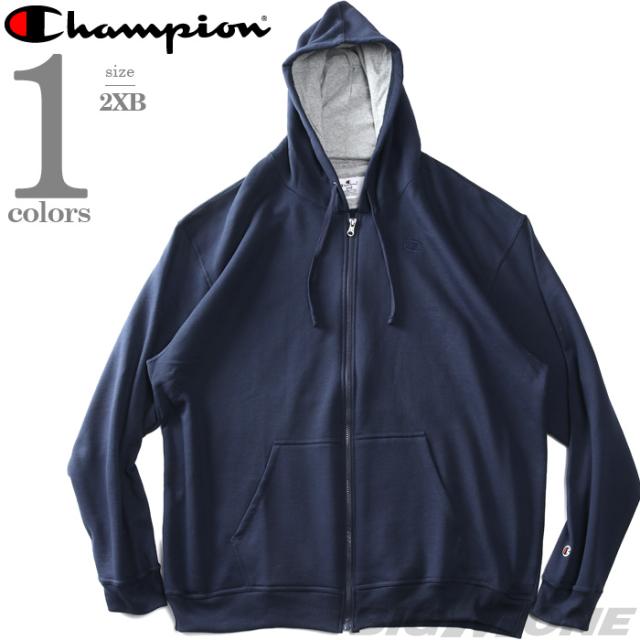 大きいサイズ メンズ Champion チャンピオン フルジップ パーカー USA直輸入 s0891x-407d55