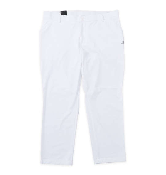 大きいサイズ メンズ adidas golf EX-Stretch Active スリーストライプ アンクル パンツ ホワイト 1274-5220-1 104 108