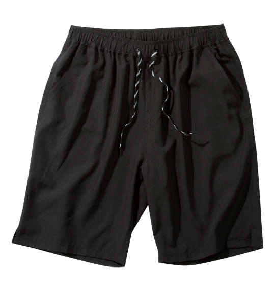 大きいサイズ メンズ RealBvoice NO-PANTS STYLE DRY ストレッチ ショーツ ブラック 1274-5535-2 3L 4L 5L 6L