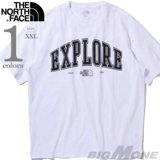 大きいサイズ メンズ THE NORTH FACE ノースフェイス プリント 半袖 Tシャツ USA直輸入 nt7uq50j