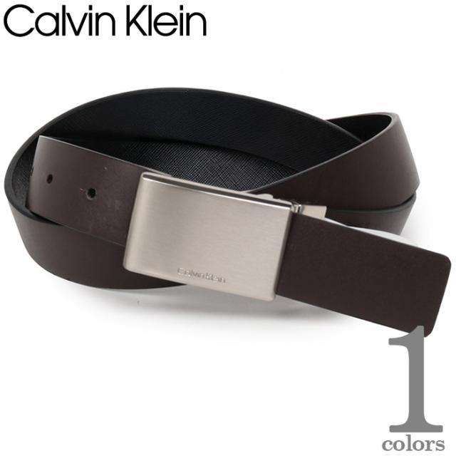 大きいサイズ メンズ   カルバンクライン リバーシブル レザー ベルト USA直輸入 11ck010007