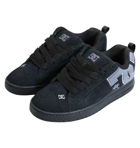 大きいサイズ メンズ DCSHOES スニーカー COURT GRAFFIK SE ブラック × グレー 1240-5316-1 30 31 32