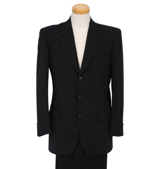 大きいサイズ メンズ MICHIKO LONDON KOSHINO サマーシングル3ツ釦 礼服 ブラック 1122-5386-1 2TL 4L TLL